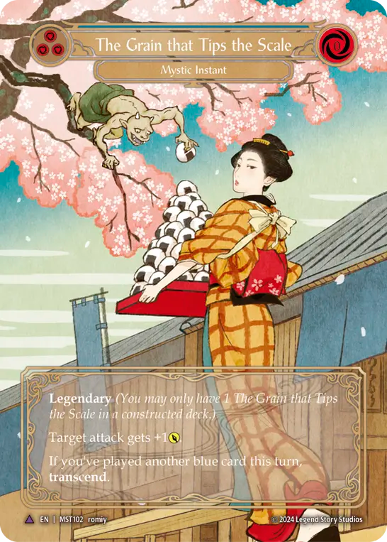 [Preorder] [Marvel] The Grain that Tips the Scale // Inner Chi - MST10
